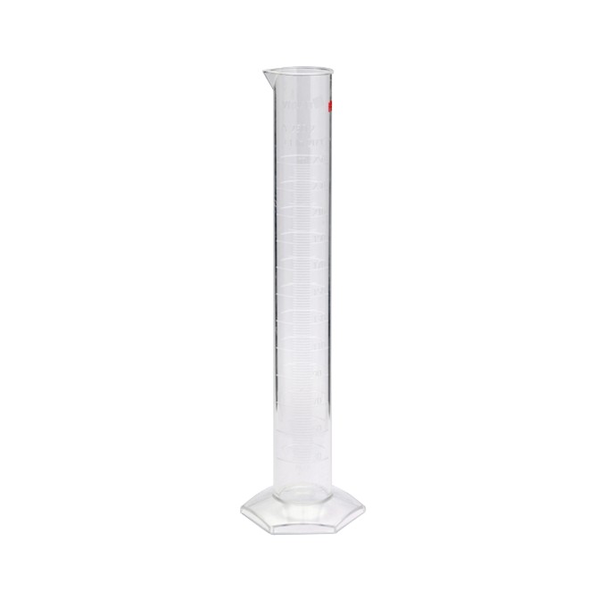 Probeta graduada de 500 ml de TPX transparente - Hirschmann Lab (Clase ...