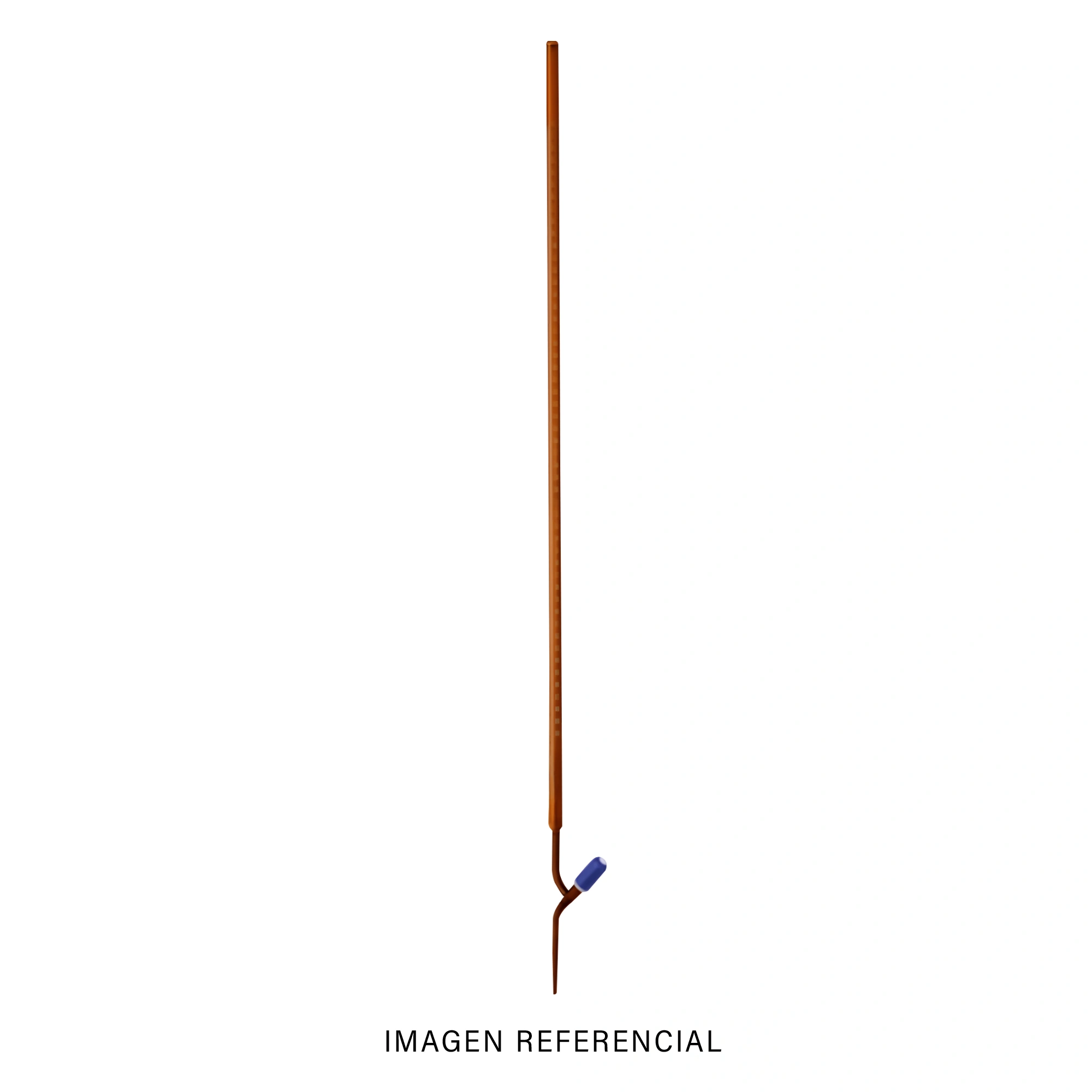 Bureta Schellbach de 25 ml con llave válvula lateral con husillo PTFE ...
