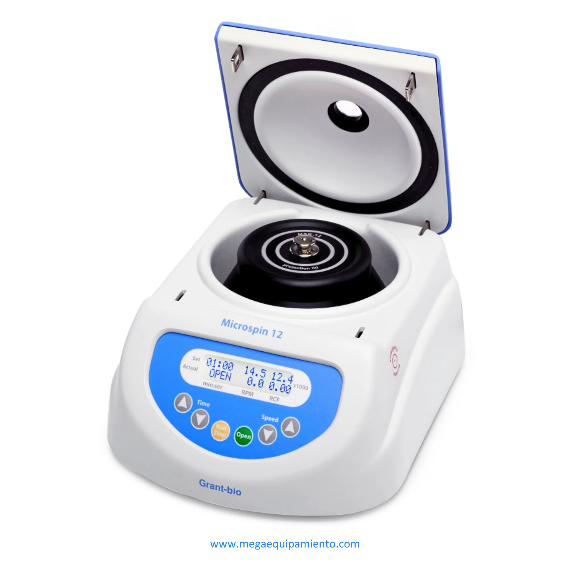 Mini centrífuga de alta velocidad Microspin 12 - Biosan (Incluye tapa ...
