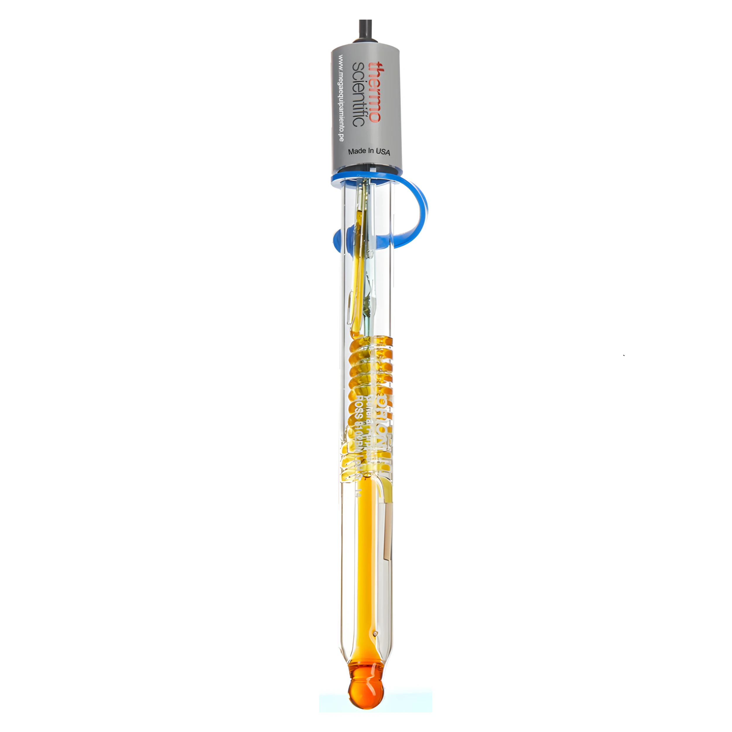 Electrodo combinado de pH con cuerpo de vidrio Orion ROSS, conector BNC ...